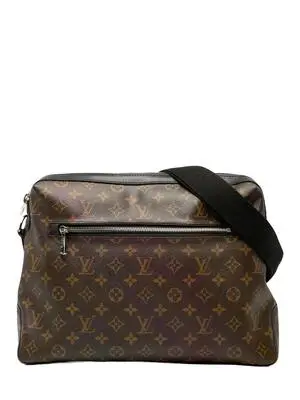LOUIS VUITTON Monogram Macassar Torres Messenger Bag - Brown