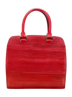 LOUIS VUITTON Epi Pont Neuf Handbag - Red