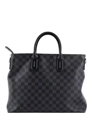 LOUIS VUITTON 7 Days A Week Damier Graphite Tote Bag - Grey