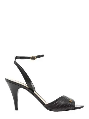 Valentino Garavani 90mm Ladycrush Sandals - Black