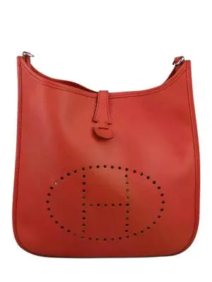 Hermès 2016 Evelyne Iii Shoulder Bag - Red