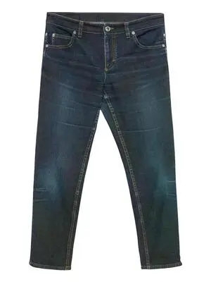 LOUIS VUITTON 2000s Cropped Jeans - Blue