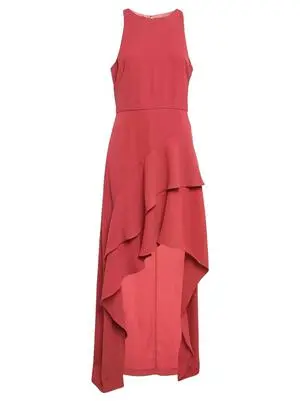 Monique Lhuillier 2024 Crepe Asymmetric Dress - Pink