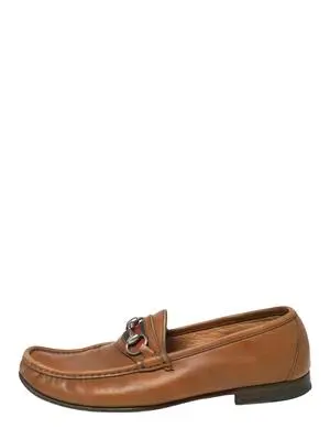 Gucci Horsebit-detailed Loafers - Brown
