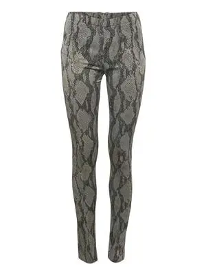 Zadig&Voltaire Python-print Trousers - Neutrals