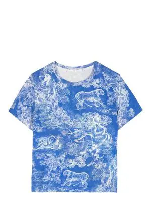 Dior Riviera Short-sleeve T-shirt - Blue