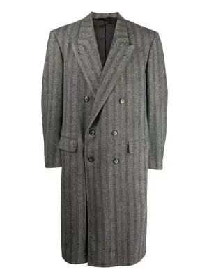 A.N.G.E.L.O. VINTAGE CULT 2000s Double-Breasted Pinstriped Coat