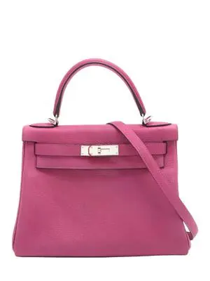 HERMÈS Hermès Togo Kelly II Retourne 28 Satchel