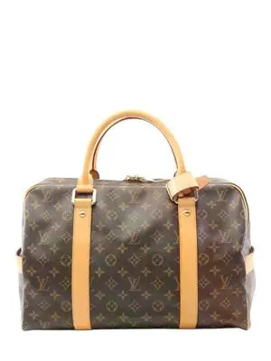 LOUIS VUITTON 2016 Monogram Carryall Travel Bag - Brown
