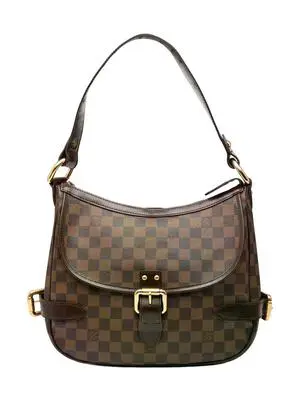 LOUIS VUITTON Damier Ebene Highbury Shoulder Bag - Brown