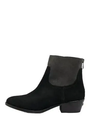Zadig&Voltaire Suede Ankle Boots - Black