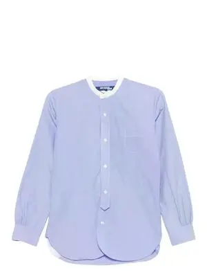 Junya Watanabe 2015 Collarless Shirt - Blue