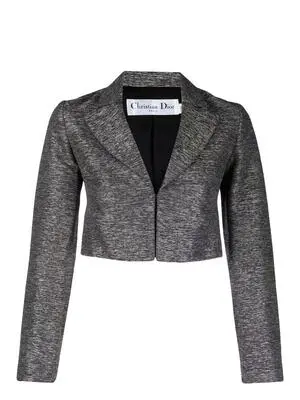 Dior Cropped Jacket - Black