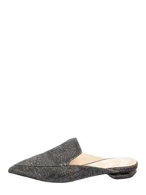 NICHOLAS KIRKWOOD Beya Pointed-toe Mules - Silver