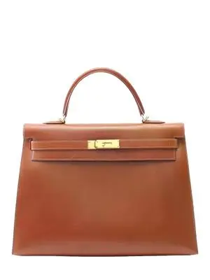 Hermès Kelly 35 Two-way Handbag - Brown