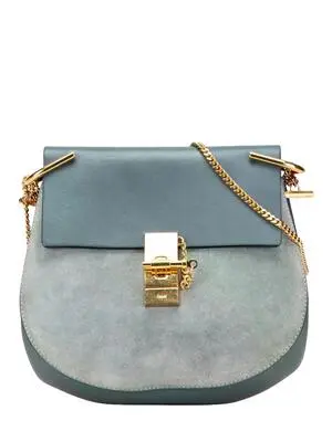 Chloé 2017 Small Drew Crossbody Bag - Blue