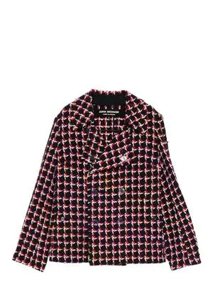 JUNYA WATANABE COMME DES GARCONS 2001 Tweed Double-breasted Jacket - Blue