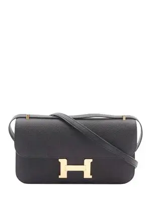 Hermès Pre-owned Epsom Constance Elan Crossbody Bag - Black