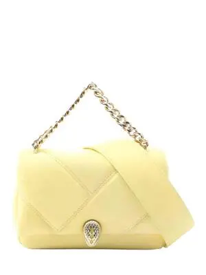 BVLGARI Pre-owned Serpenti Cabochon Satchel - Yellow
