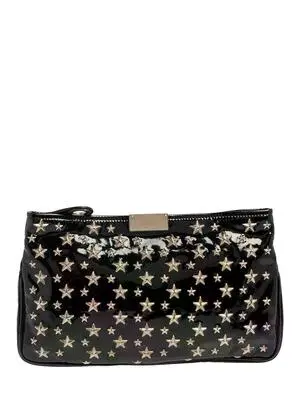 JIMMY CHOO Zulu Clutch Bag - Black
