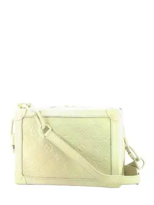 LOUIS VUITTON Soft Trunk Crossbody Bag - White