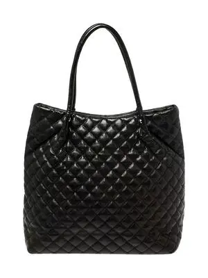 Dkny Quilted Tote Bag - Black
