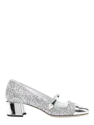 JIMMY CHOO 50mm Elisa Pumps - Silver