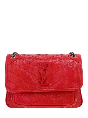 Saint Laurent Niki Baby Shoulder Bag - Red