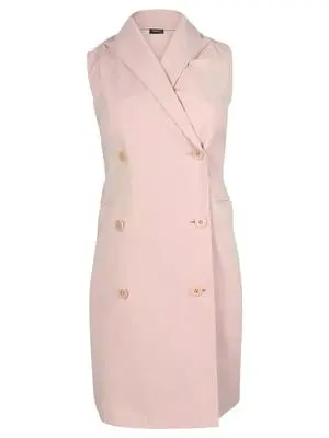 Theory Double-breasted Sleeveless Dress - Pink