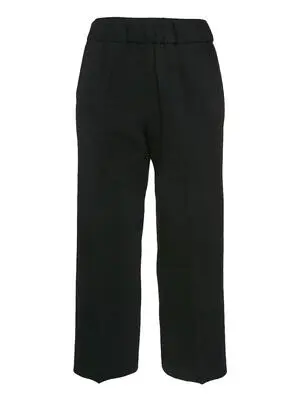 Moschino Wide-leg Trousers - Black