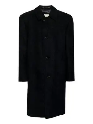 A.N.G.E.L.O. VINTAGE CULT 1990s Single-breasted Maxi Coat - Blue