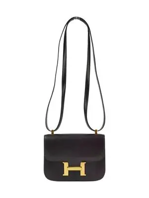 Hermès 1992 Constance Mini Bag - Black
