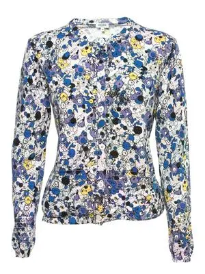 Kenzo Printed Cardigan - Blue
