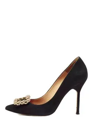 CAROLINA HERRERA Carolina Herrera Vintage 100mm Suede Pumps
