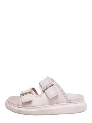 Alexander McQueen Hybrid Platform Slides - Pink