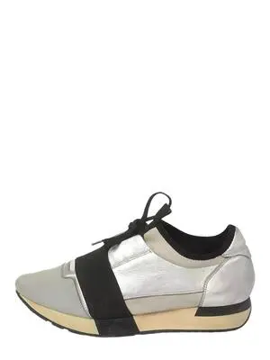Balenciaga Race Runner Sneakers Silver