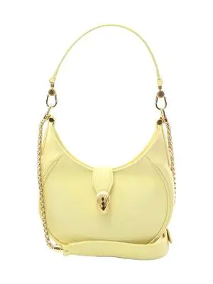 BVLGARI 2010s Serpenti Ellipse Handbag - Yellow
