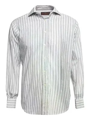 Etro Striped Cotton Shirt - White
