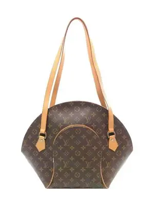LOUIS VUITTON 1998 Ellipse Monogram Shoulder Bag - Brown