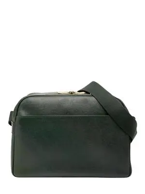 LOUIS VUITTON Taiga Reporter Pm Crossbody Bag - Green