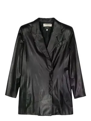 A.N.G.E.L.O. VINTAGE CULT 2010s Double-Breasted Leather Jacket