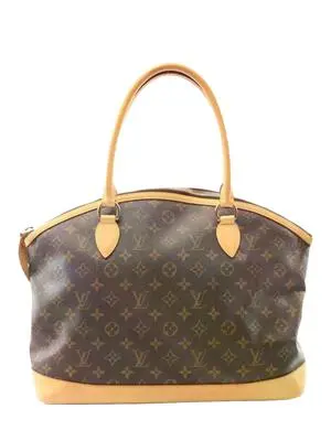 LOUIS VUITTON 2006 Lockit Horizontal Handbag - Brown