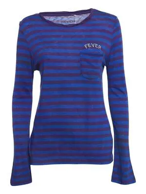 Zadig&Voltaire Striped Long-sleeve T-shirt - Blue