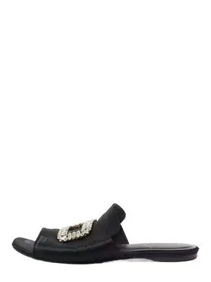 ROGER VIVIER Vintage Viv' Run Sandals - Black