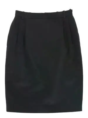 Gucci 2000s Micro-pleat Mini Skirt - Black