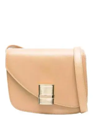 FERRAGAMO Fiamma Cross Body Bag - Brown