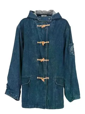 Valentino Garavani 1980s Denim Coat - Blue