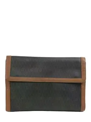 Dior Pre-owned 1970s Logo Clutch - Brown