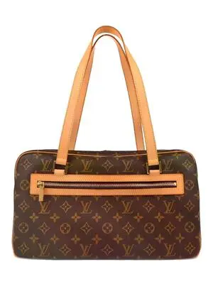 LOUIS VUITTON 2002 Cite Gm Monogram Handbag - Brown