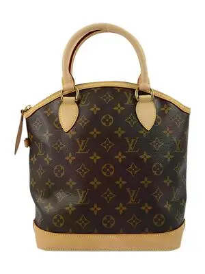 LOUIS VUITTON Louis Vuitton 2006 Lockit Handbag Brown
